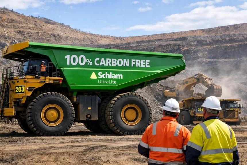 Green Steel in the Pit: Schlam Debuts World-First 100% Carbon-Free ...