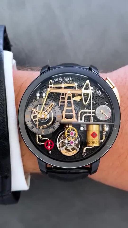 Following the great watchmaking tradition of the automaton Jacob Co ...