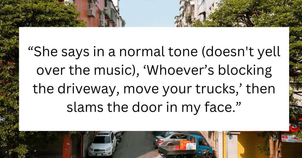 Woman teaches rude teen neighbor a valuable lesson after their unruly ...
