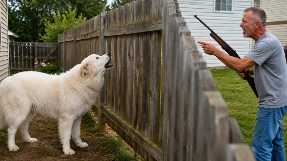 Dog Owner Says a Neighbor Threatened to Shoot Their Great Pyrenees Over ...