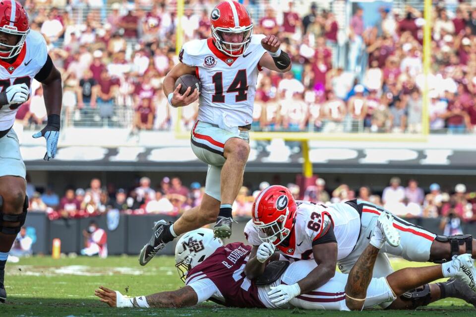 Georgia vs. Alabama: Kirby Goes for Two! - NewsBreak