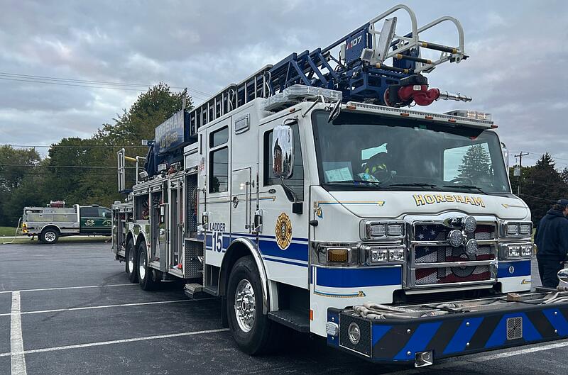 Teenager hospitalized after crash involving Horsham Fire Company truck ...