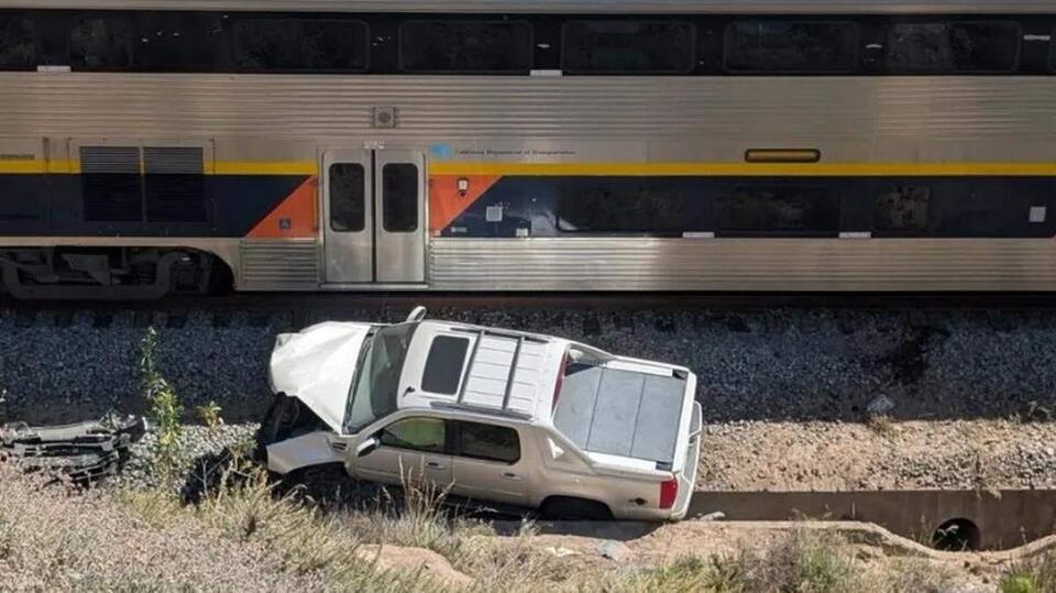 Amtrak train collides with truck stuck on Central Coast tracks - NewsBreak