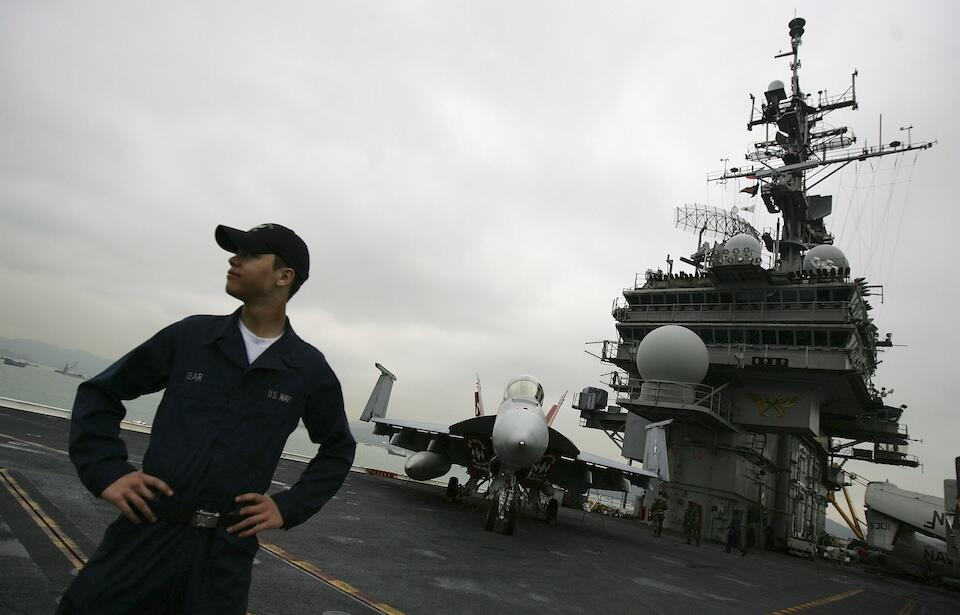 After 50 years in service, the Navy sold the historic USS Kitty Hawk to ...