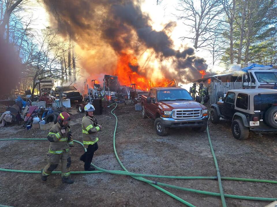 1 hospitalized after Union County fire, officials say - NewsBreak