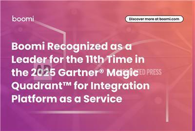 Boomi Recognized as a Leader for the 11th Time in the 2025 Gartner ...