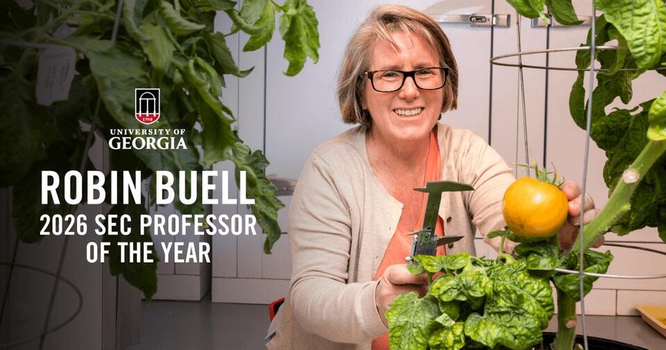 UGA Professor Wins SEC Professor of the Year - NewsBreak