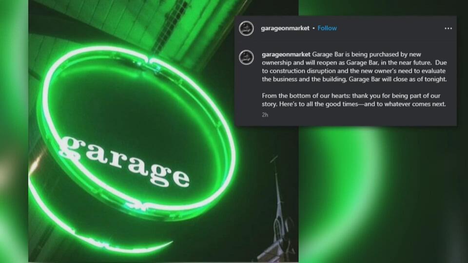 Garage Bar closed, plans to reopen under new ownership 'in the near ...