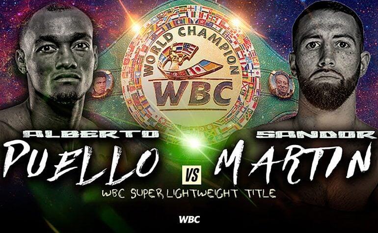 Alberto Puello, Sandor Martin Reach Agreement For WBC Mandatory Title ...