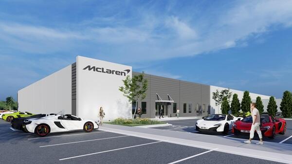 Governor Moore joins McLaren leadership in announcing new vehicle ...