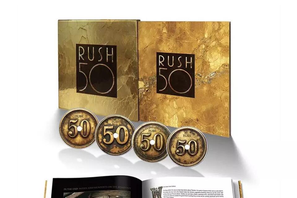 Rush Pack Massive ’50’ Box Set With Rare Early Live Tracks - NewsBreak