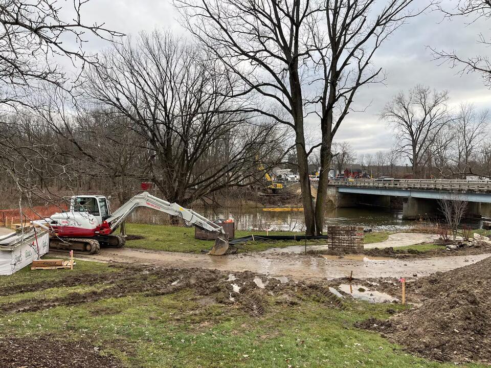 Ada begins construction on $2.5M pedestrian bridge over Thornapple ...