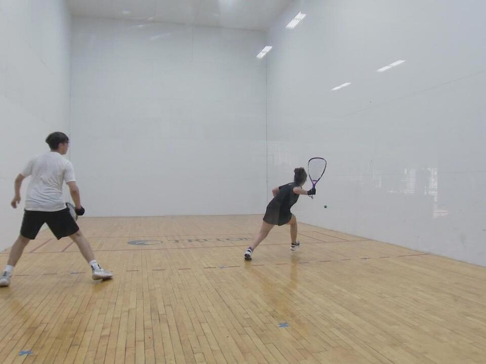Players gather for the USA Racquetball National High School Championships