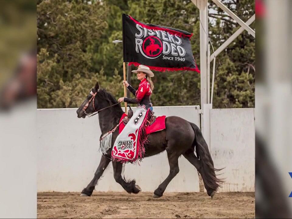 Destiny Wecks, the accomplished queen of the Sisters Rodeo