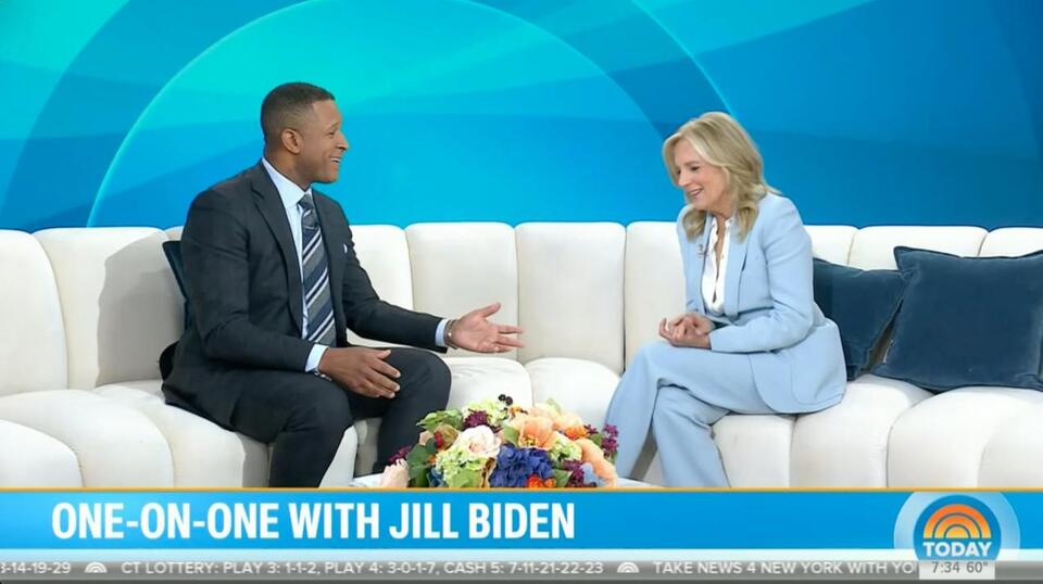 NBC’s Craig Melvin Presses Jill Biden on Touting Joe’s Disaster Debate ...