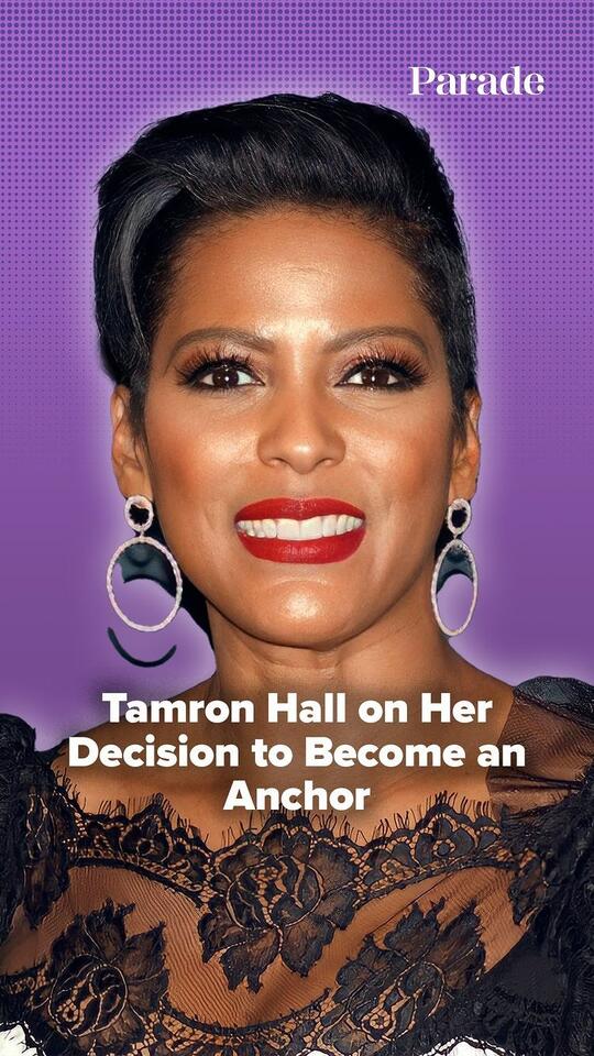 @tamronhall is Parade’s cover star this week. She talks about her career progression from ...