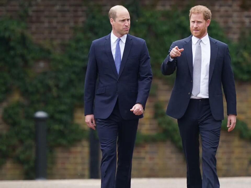 Prince Harry and Prince William Both Attended Lord Robert Fellowes ...