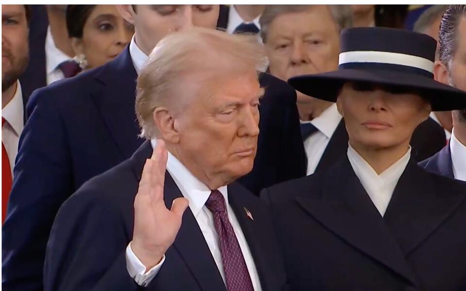 Donald Trump is Sworn in as President of the United States - NewsBreak