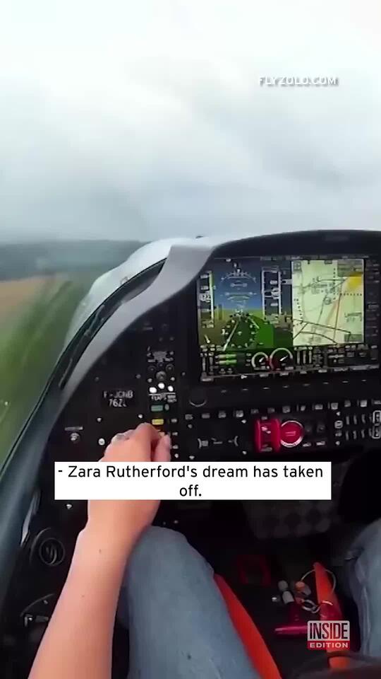 This Teenager is The Youngest Female Pilot to Fly Solo Around the World ...