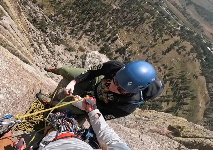 You'll Get Vertigo Watching This Devils Tower Climb - NewsBreak