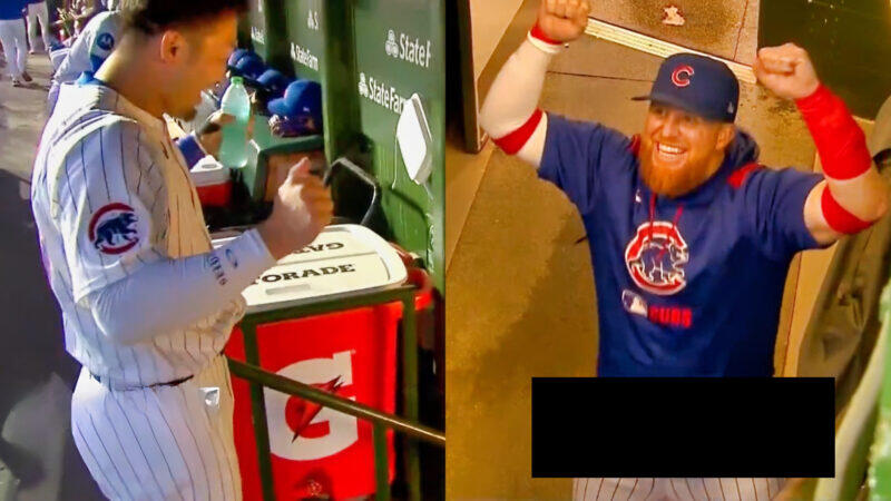 VIDEO: Justin Turner Caught Cubs’ Players Off Guard “Letting The Boys ...