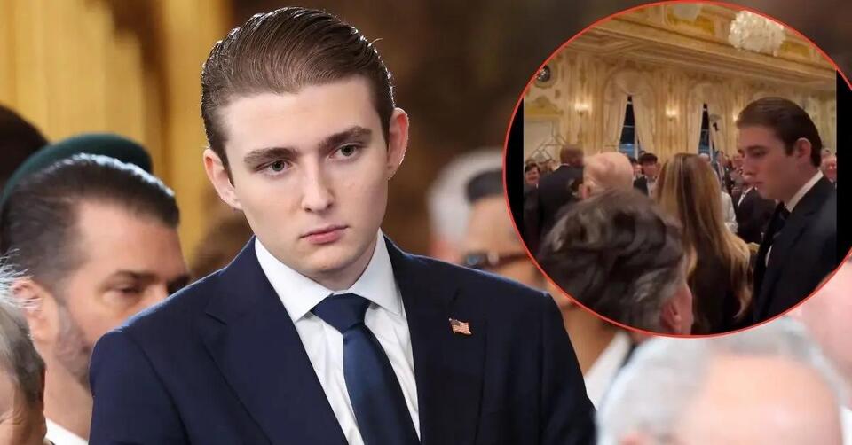 Barron Trump's Outrageous Height Goes Viral Again After Standing Over ...