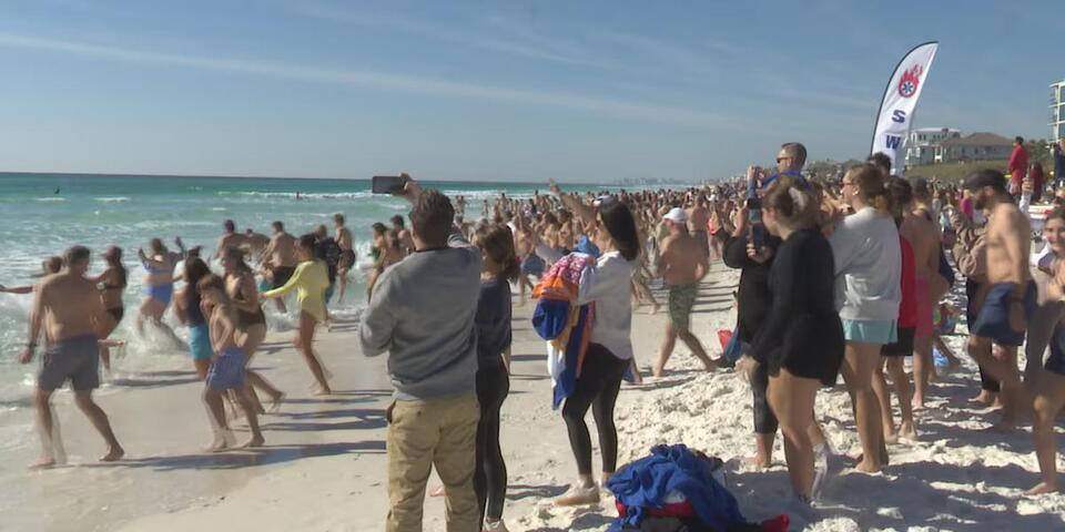 SWFD welcomes 2026 with 12th annual Polar Bear Plunge - NewsBreak