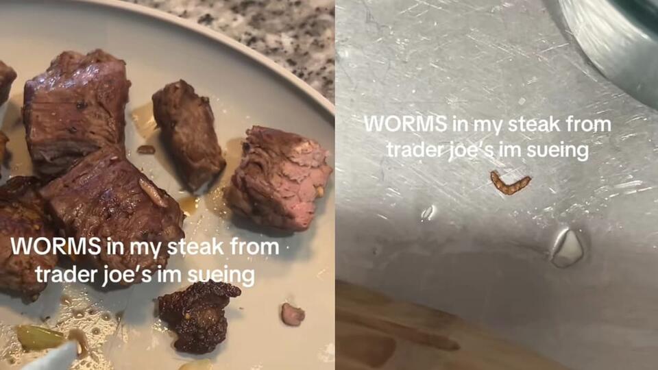 Trader Joe’s Horror as Florida Woman Discovers Worms in Steak She ...