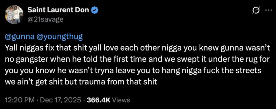 6ix9ine Thinks 'F*ck the Streets' Movement Is 'Loophole' for Rappers to ...