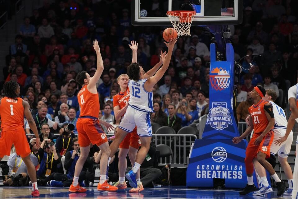 Boozer twins guide Duke past Clemson, into ACC final - NewsBreak