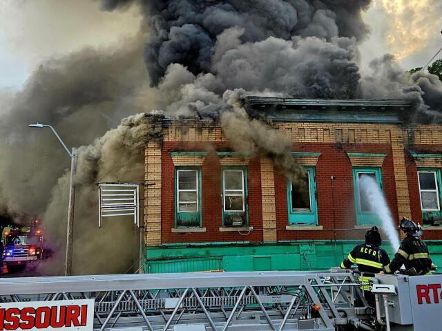 KCFD working structure fire near 26th Street, Prospect Avenue - NewsBreak