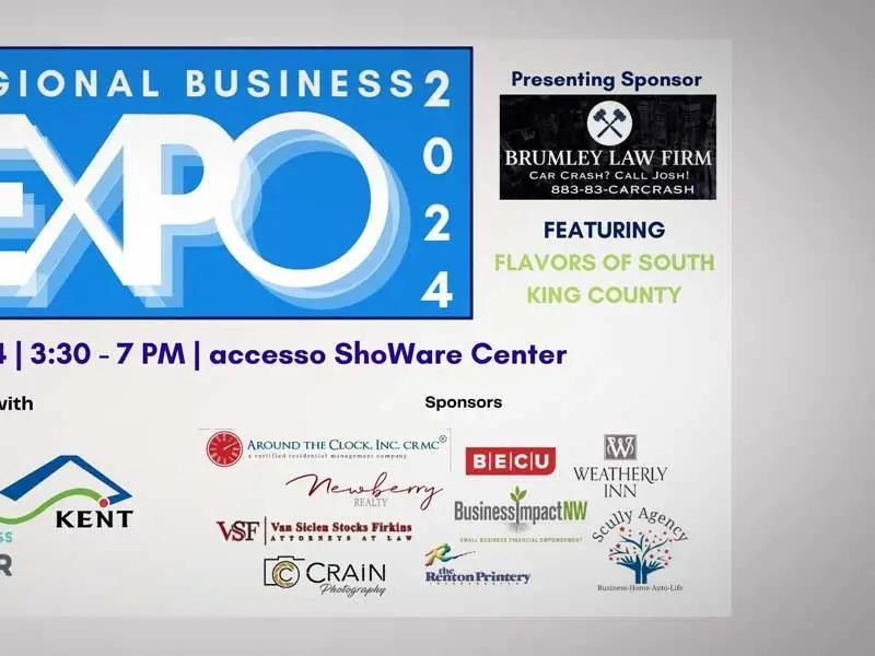 Kent Chamber’s 2024 Regional Business Expo will be May 9 at ShoWare Center Kent Chamber’s 2024 Regional Business Expo will be May 9 at ShoWare Center