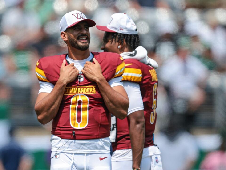 Commanders place Marcus Mariota on IR, sign Sam Hartman to 53-man roster