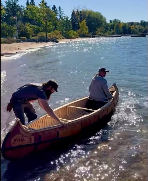Red Cliff community launches birchbark canoe as part of Treaty Day ...