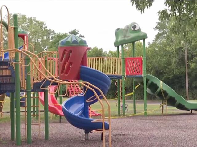 Level-1 hazard: Playground equipment deemed unsafe at Ed Davis Park