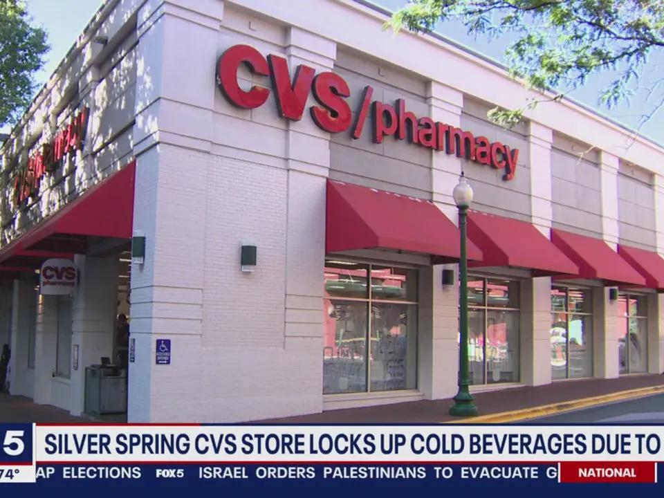 Silver Spring CVS locking up sodas, drinks to prevent theft