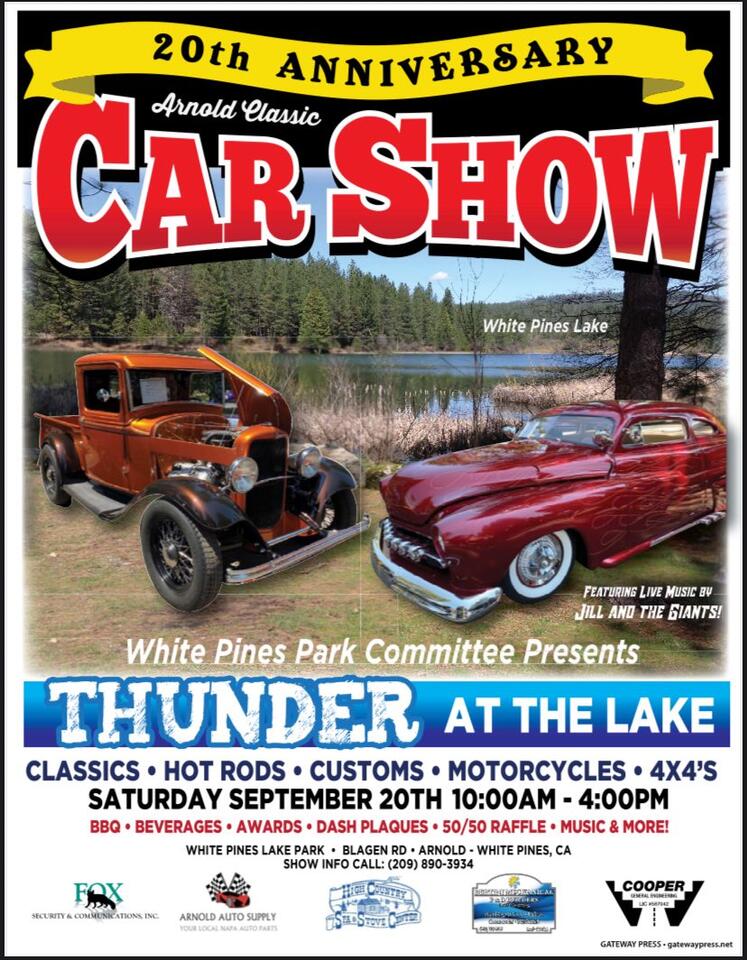 Get Ready for “Thunder at the Lake” the 20th Annual Arnold Classic Car ...