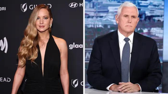 Jennifer Lawrence Roasts Mike Pence for Stance on Conversion Therapy ...