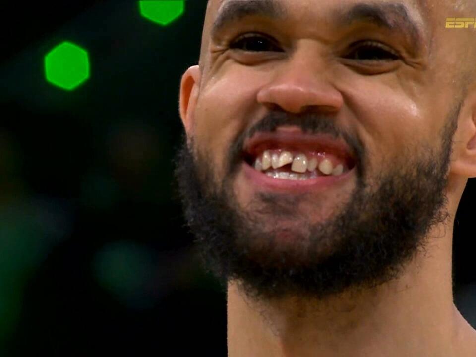 Derrick White suffers chipped tooth during Game 5