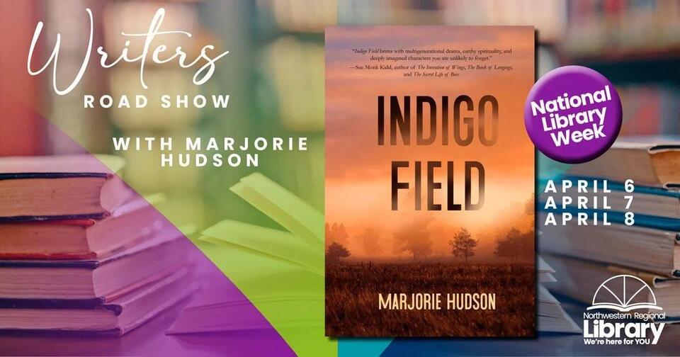 Writers Road Show to feature novel 'Indigo Field' - NewsBreak