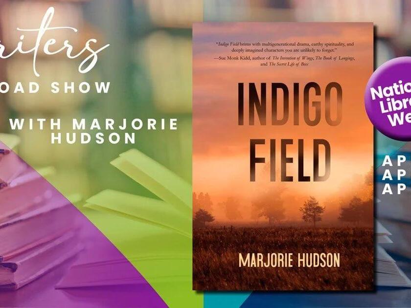 Writers Road Show to feature novel 'Indigo Field'