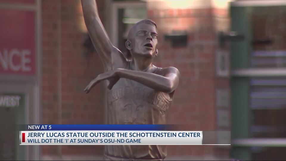 Jerry Lucas statue unveiled at Schottenstein Center - NewsBreak