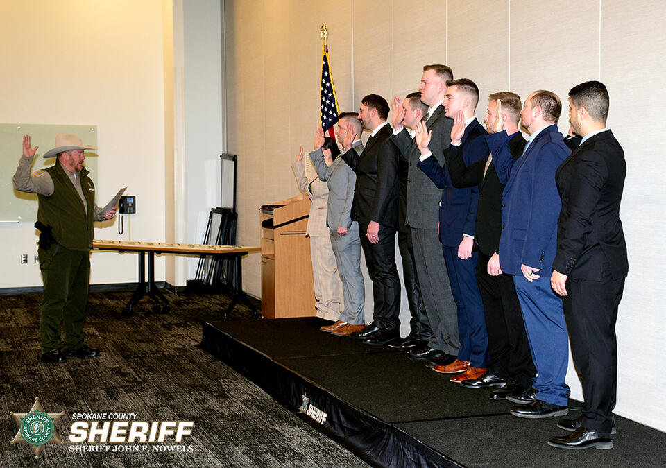 Spokane County Sheriff's Office welcomes nine new deputies - NewsBreak