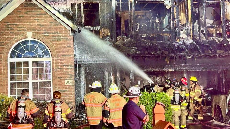 Fire destroys home in Lewis Center; no injuries reported - NewsBreak