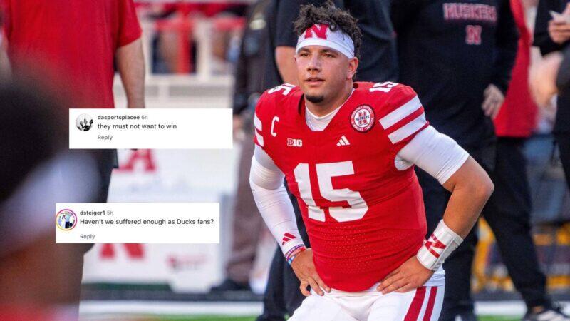 Dylan Raiola Faces Cold Reception From Oregon Community As Dan Lanning ...
