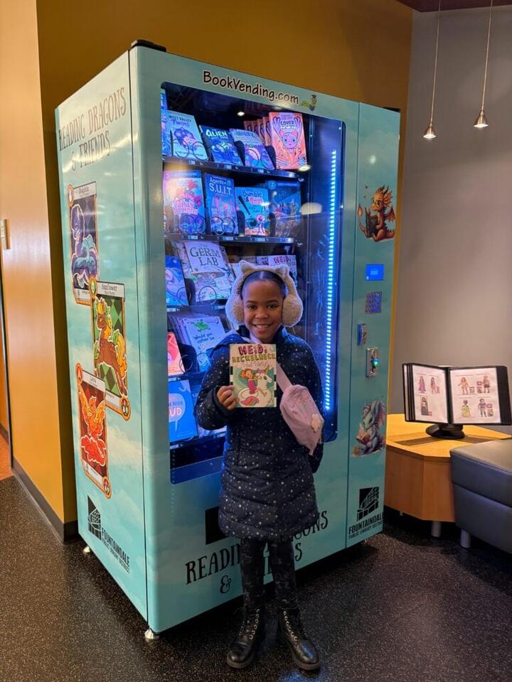 Meet our Book Vending Machine in Children’s Services - NewsBreak