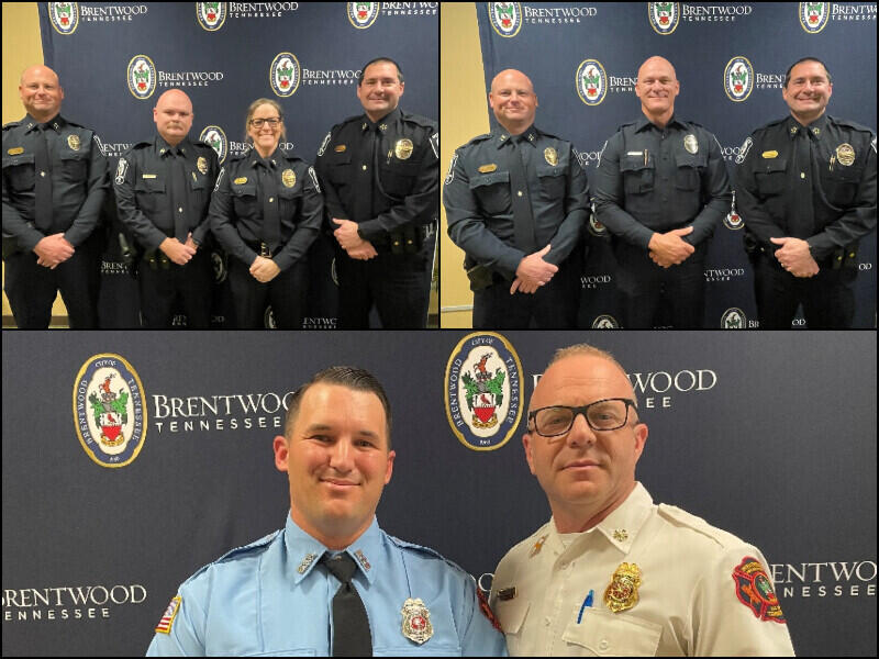 City Welcomes New Faces at Brentwood Fire & Rescue and Brentwood Police ...
