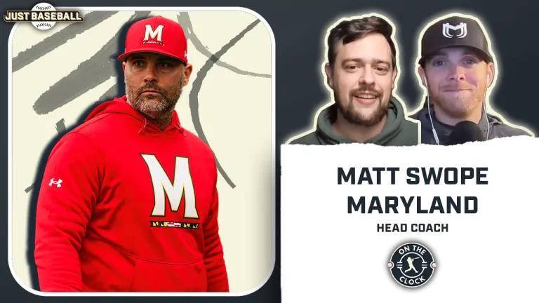 On The Clock: Interview with Maryland Baseball Head Coach Matt Swope ...