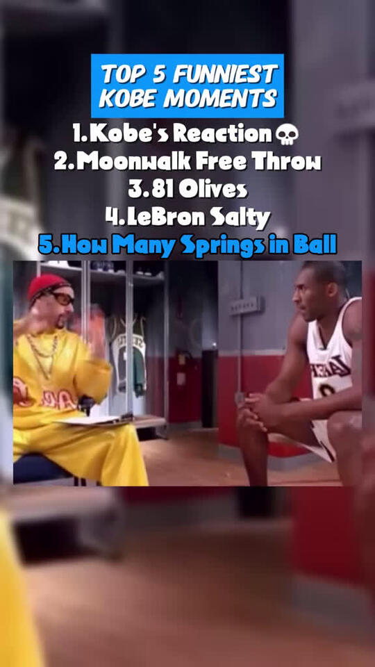 Kobe Bryant’s Funniest Moments—Which One Wins? 😂🏀 #KobeBryant #NBA # ...