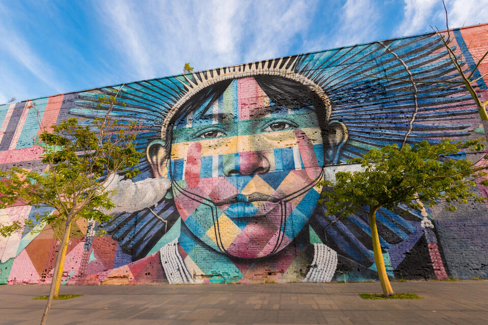17 giant murals to admire in Brazil - NewsBreak